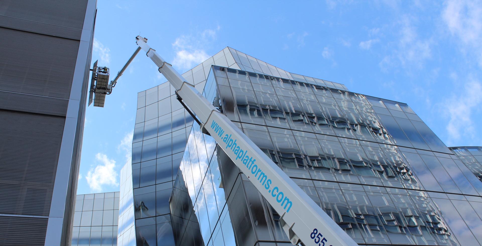 Construction in Tight Spaces | Alpha Platforms