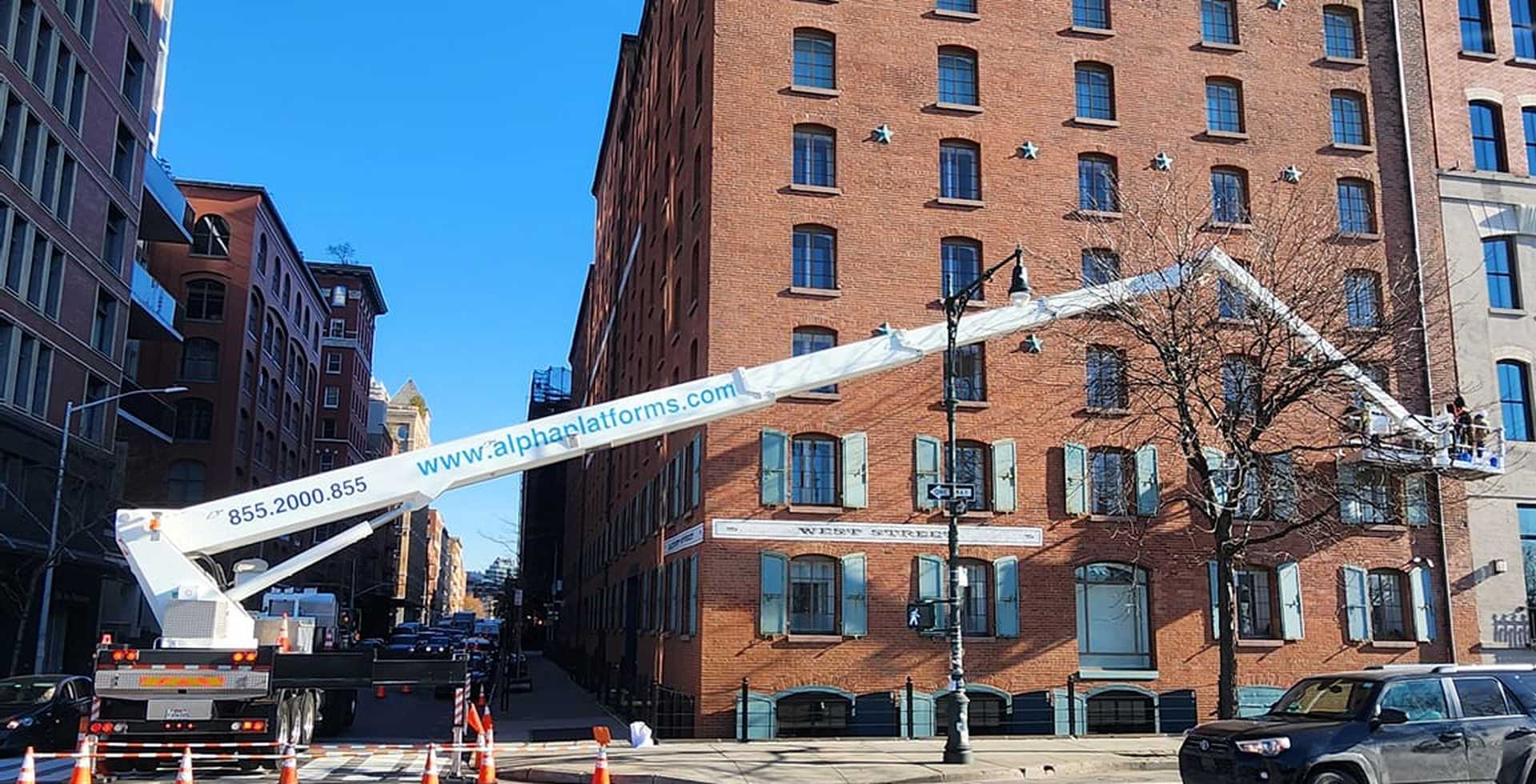 190 Foot Boom Lift Rental - A-190 | Alpha Platforms